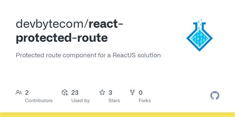 GitHub Devbytecom React Protected Route Protected Route Component