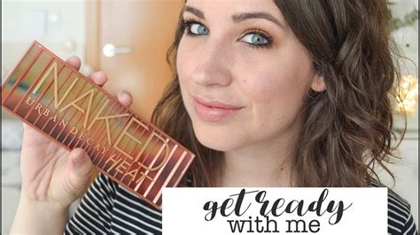 GRWM Naked Heat Rutina de día maquillaje y charleta YouTube
