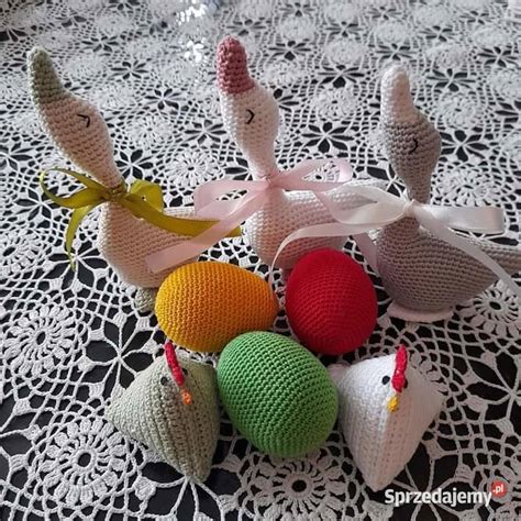 Szydełkowe ozdoby wielkanocne Szydełkowe Deco Luzino Sprzedajemy pl