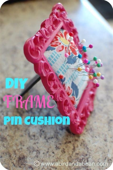 Easy Crafts To Make And Sell Frame Pin Cushion Cool Homemade Craft Projects You Can Sell On
