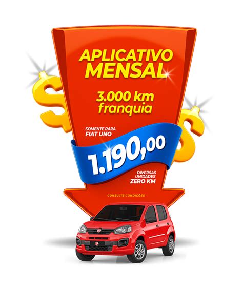Aluguel de veículo para motoristas de aplicativo Uber 99 Cabify