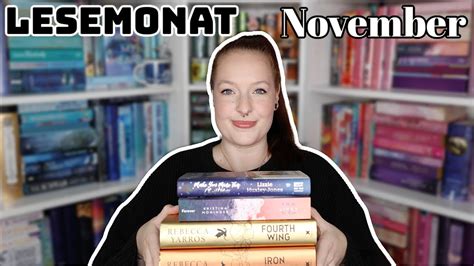 LESEMONAT NOVEMBER 2023 Reading With Maren YouTube