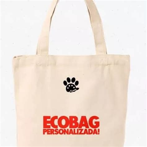 30 Sacolas Ecobag Personalizada 30x40 Silk 2 Cores Parcelamento Sem Juros