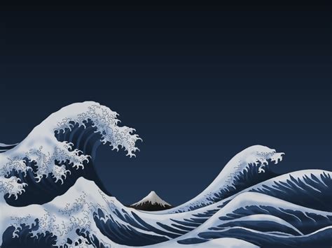 Baixe O Papel De Parede A Grande Onda De Kanagawa Para O Seu Celular