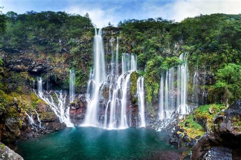 Cascade de Grand Galet à La Réunion Paysage sénégal Paysage réunion