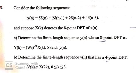 consider the following sequence 3 x n 58 n