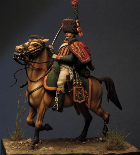 Chasseur à Cheval de la Garde Miniature Figures Miniature Art Empire