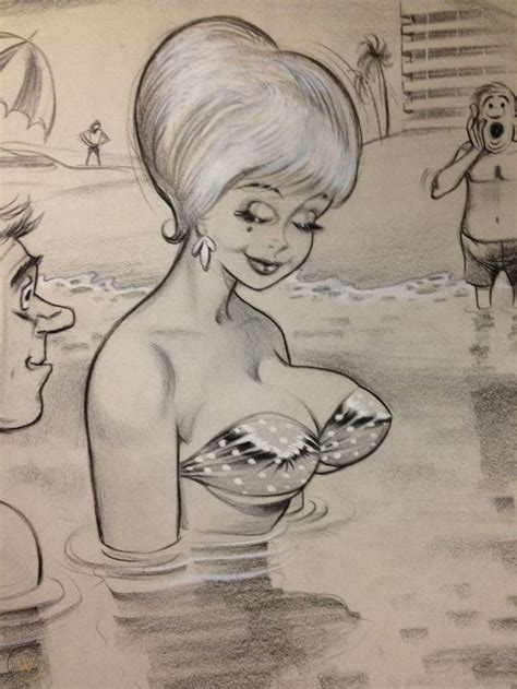 BILL WARD Humorama Cartoon Pin Up Cheesecake Bad Good Girl Art GGA