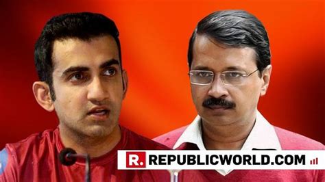 Another CM Arvind Kejriwal Special DHARNAA Gautam Gambhir Takes A