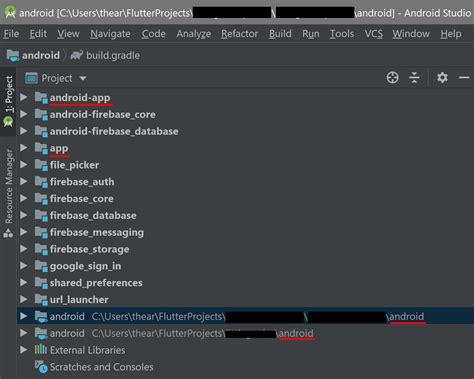 Why Is An App Module From A Different Project Showing Up In My Current