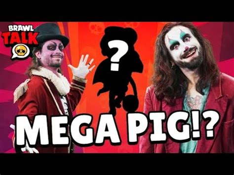 Je réagis au Brawl Talk Saison 21 Mega Pig Charlie nouveaux