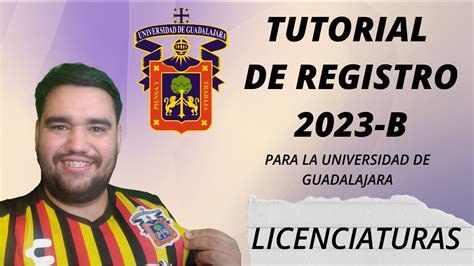 TUTORIAL Paso A Paso Para El REGISTRO A LICENCIATURAS UDG 2023 B YouTube
