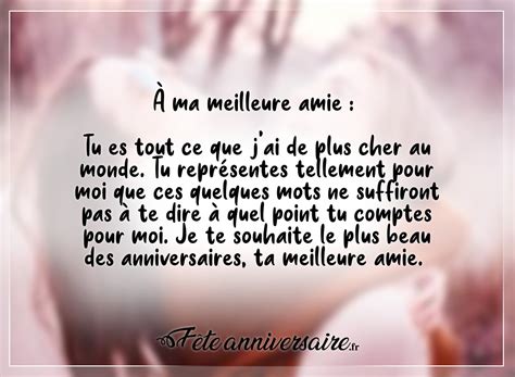 Les meilleures idées de textes d anniversaire pour une amie