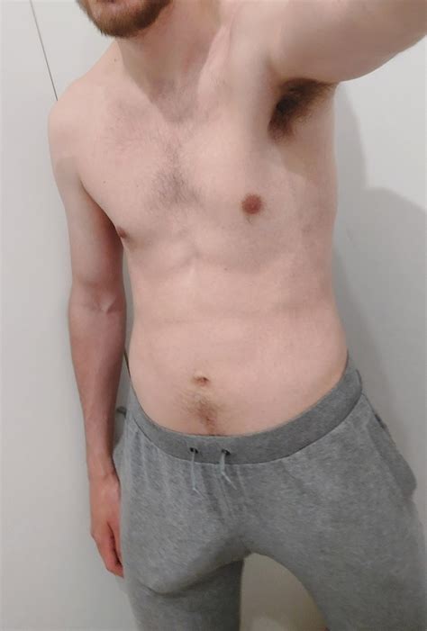 Grey Jogging Trouser Bulges Page Lpsg