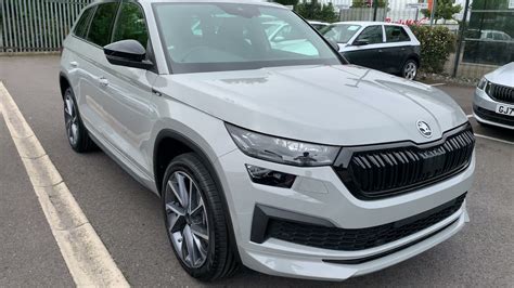 Skoda Kodiaq SportLine Meteor Grey YouTube