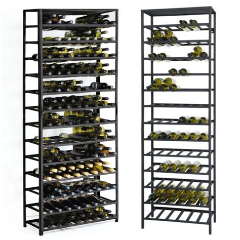Étagère à vin BLACK PURE en métal Étagère a vin