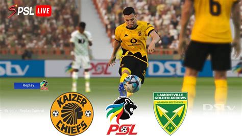 KAIZER CHIEFS Vs GOLDEN ARROWS Premier Soccer League 23 24 Match Day