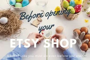 14 Things To Do Before Starting An Etsy Shop Artofit