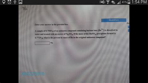 Solved A Sample Of G Of An Unknown Compound Chegg