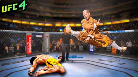 Shi Heng Yi Shaolin Master Vs Bruce Lee Ea Sports Ufc Rematch