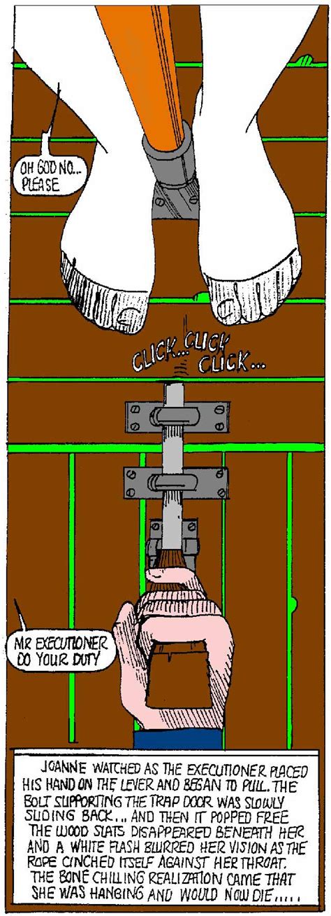 the execution of joanne [colored] dolcett misogyny xxx comics