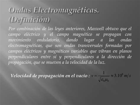 PPT ondas electromagnéticas PowerPoint Presentation free download