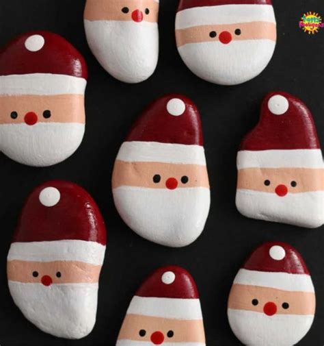 Spazzatura Evidente Respingere Lavoretti Di Natale Con I Sassi Sessione