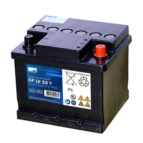 Exide Sonnenschein GF 12 033 Y 1 Dryfit Blei Gel Antriebsbatterie 12V