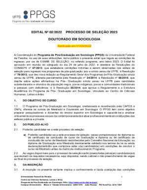 Preenchível Disponível PPGSA Programa de Ps Graduao em Sociologia e