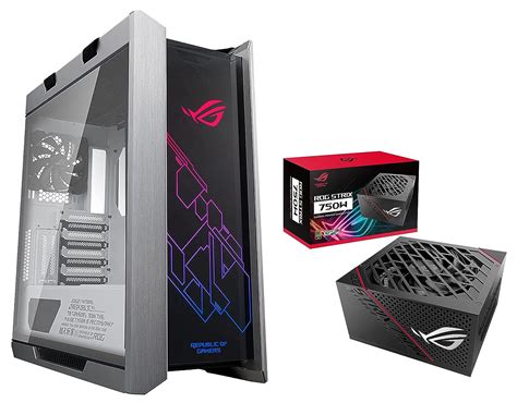 Amazon In Buy Asus Aluminium Rog Strix Helios Gx White Edition Rgb