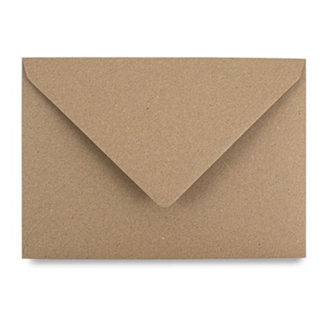 KRAFT ENVELOPES C6 Пликове 114 X 162 мм ECO KRAFT 10 бр KRAFT