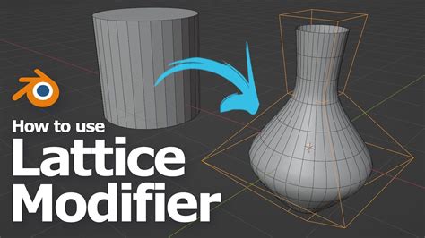 How To Use Lattice Modifier To Deform Object In Blender In