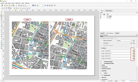 Qgis Display Two Different Maps With Different Layers In 44 OFF