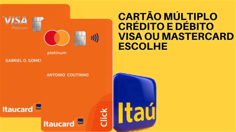 ABRE A SUA CONTA NO ITAÚ E SEJA APROVADO NO CARTÃO MULTIPLO CLICK