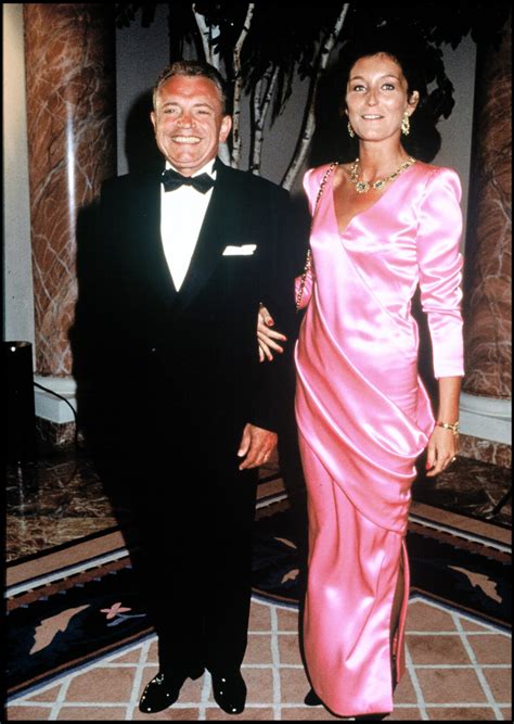 Photo Archives Jacques Martin et sa femme Cécilia lors d un gala au