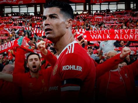 Afici N Del Liverpool Le Rinde Emotivo Homenaje A Cristiano Ronaldo En