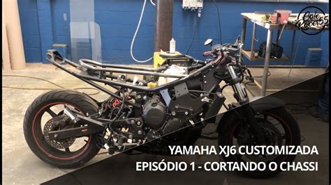 Yamaha Xj Customizada Caferacer Chassi Youtube