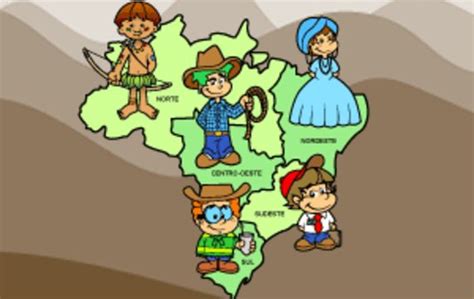 Principais características das regiões brasileiras e Geografia do