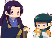 Sticker De YotsubaNakano Sur Maomao Mao Jinshi Chibi The Apothecary