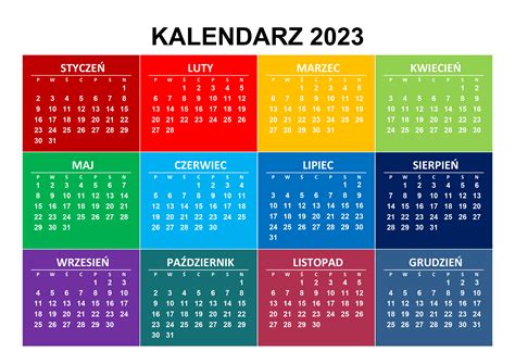 Kalendarz Roczny Do Druku 2023 Image To U