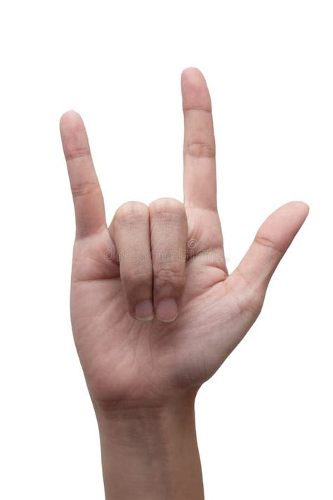Sign Language I Love You Symbol