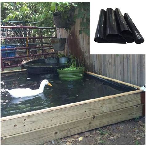 Doublure D étang HDPE Étang à Poissons Membrane Anti infiltration