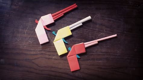 Origami Gun Easy Origami