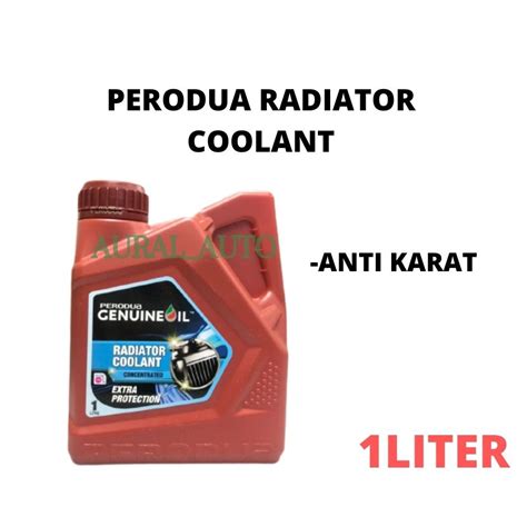 Perodua Coolant Minyak Antibeku 1Liter Original Radiator Coolant Freeze