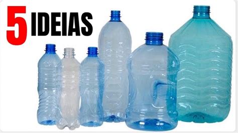 5 IDEIAS DE COMO RECICLAR AS GARRAFAS DE PLÁSTICO em 2020 Reciclagem