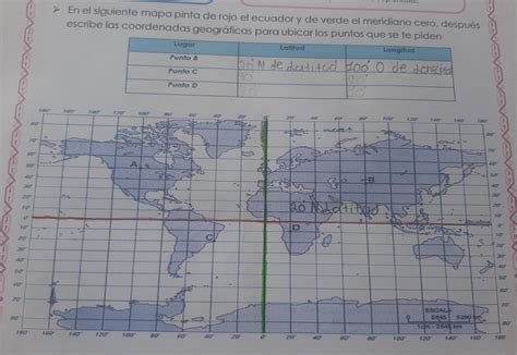 Ayuda Por Favor En El Siguiente Mapa Pinta De Rojo El Ecuador Y De