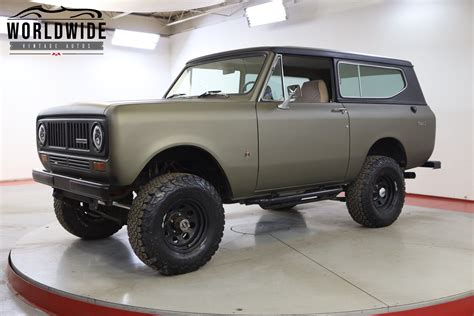 1973 International Scout Worldwide Vintage Autos