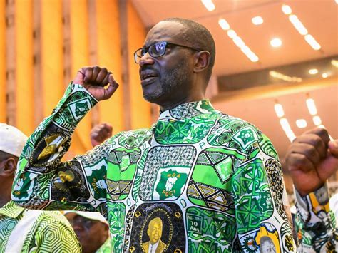 Elu président du PDCI RDA Tidjane Thiam démissionne du Conseil d