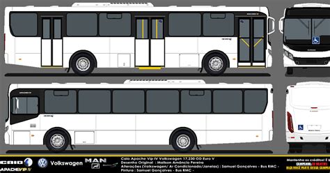Central Bus Caio Apache Vip IV 2016 Mercedes Benz OF 1721 Blue Tec 5