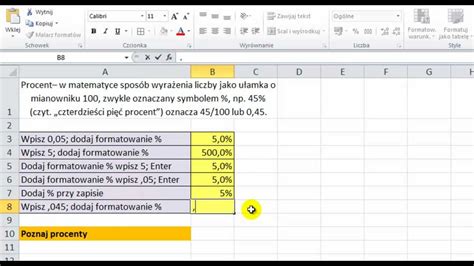 Jak Dodac Procent Do Liczby W Excel Image To U